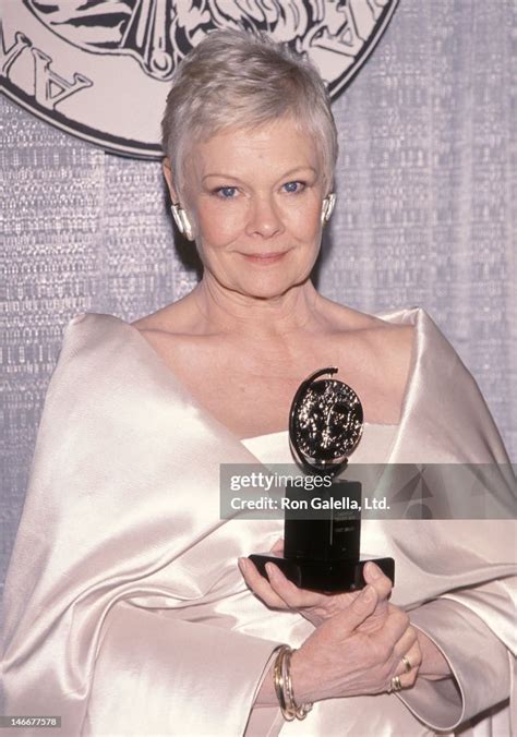 Actress Dame Judi Dench Attends The 53rd Annual Tony Awards On June
