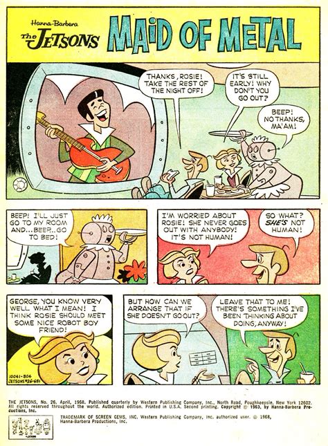 Chris Sobieniak S Comics Stories The Jetsons Apr