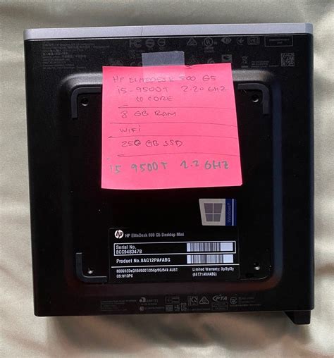 Hp Elitedesk G Computers Tech Desktops On Carousell