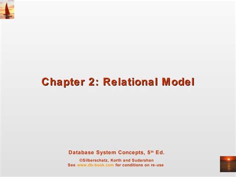 Relational Database Concept Ppt