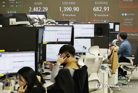 코스피 장 초반 2470대 약보합 흐름코스닥도 내려종합