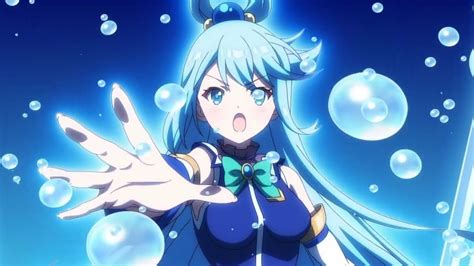 Konosuba Ultimate Attack Aqua Crear Agua Celestial Cv Amamiya Sora