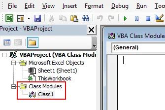 Module de classe VBA Comment insérer un module de classe dans Excel à l aide de VBA VBA 2025