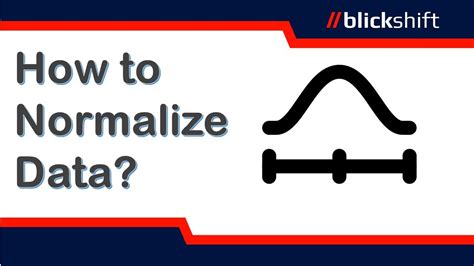How To Normalize Data Youtube