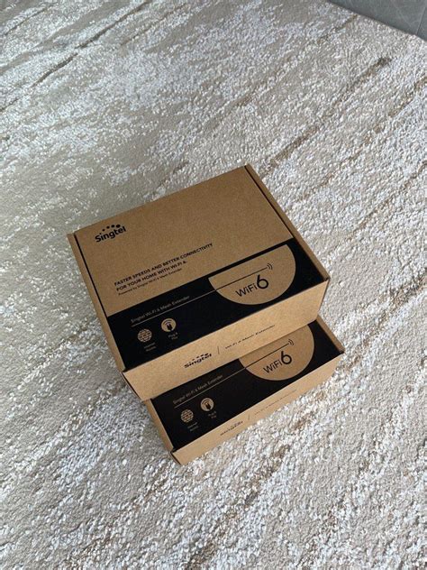 Singtel Wifi Mesh Extender Computers Tech Parts Accessories Networking On Carousell