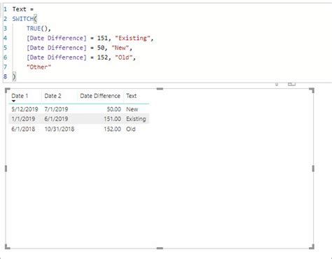 Solved Returning Text Based On Difference Microsoft Fabric Community