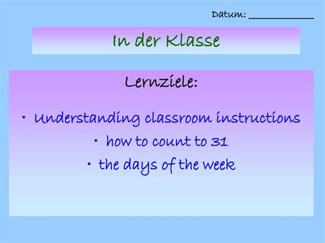 Classroom Instructions Ppt At Eileen Marvin Blog