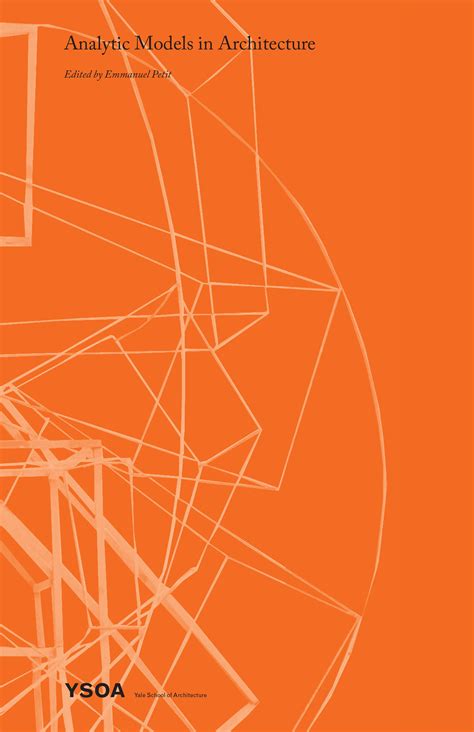 Analytic Models In Architecture Newsouth Books