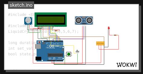 Water Level Indicator Wokwi Esp32 Stm32 Arduino Simulator