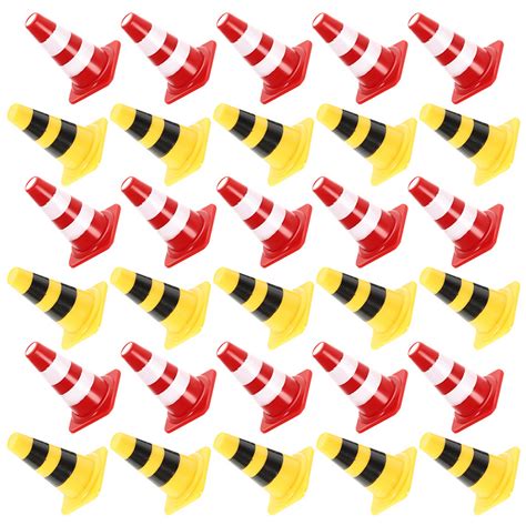 도로 교통 장난감 표지판 모델 미니 표지판 어린이 교육 학습 콘 도로 블록 어린이 미니어처 40 개 학습 및 교육