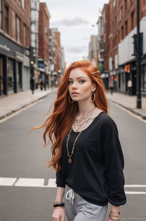 Redhead Beauty 117 By Ai Portraits On Deviantart