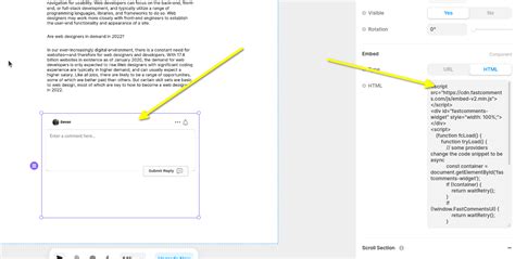 Add Live Commenting To Framer Sites Fastcomments Docs