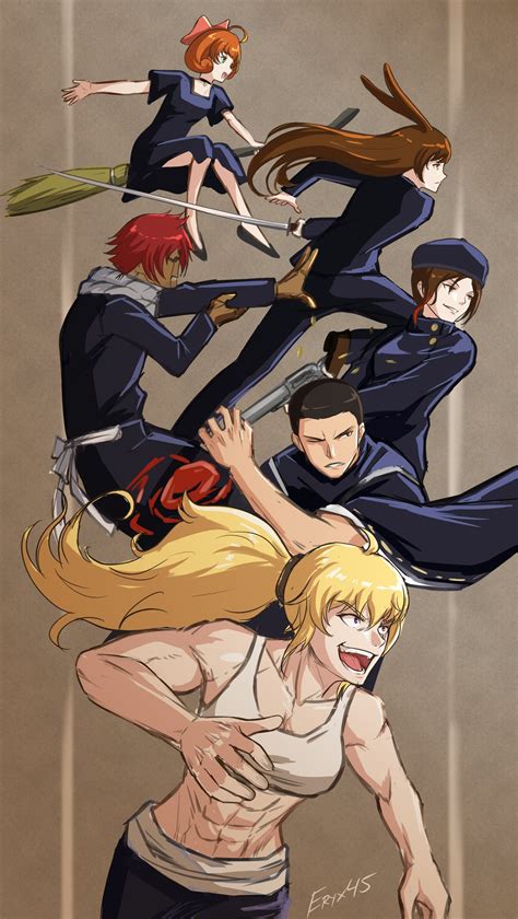 Eryx45 Coco Adel Fox Alistair Miwa Kasumi Muta Kokichi Nishimiya