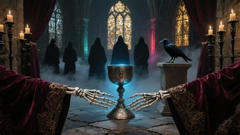 Free Unholy Chalice Ceremony Image Gothic Cathedral Chalice