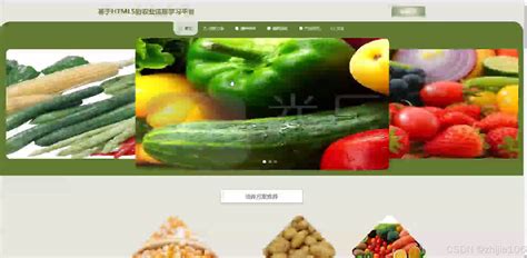 基于djangovue基于html5的农业信息学习平台【开题报告程序论文】 计算机毕设农业网站底部html怎么写 Csdn博客