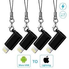 8 Pin Lightning Male To USB Type C Female Adapter With Keychain For IPhone IBay