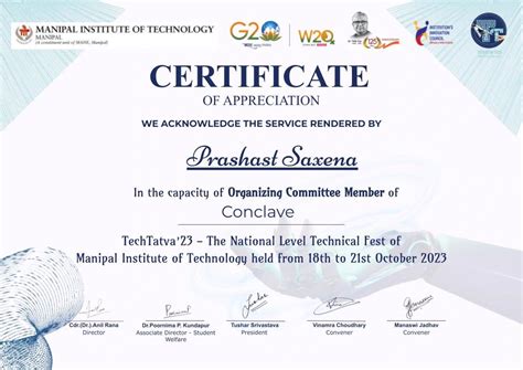 Prashast Saxena On Linkedin Techtatva Conclave Techfest