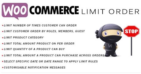 Woocommerce Limit Order V