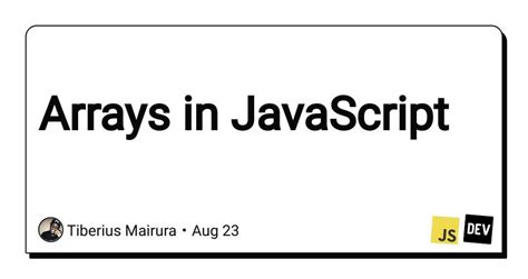 Arrays In Javascript Rlearnjavascript
