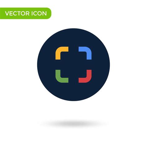 Qr Code Scanner Icon Minimal And Creative Icon Isolated On White Background Vector