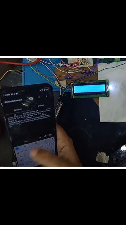 Wirelessly Send Text To Pic16f877a Using Hc 05 Bluetooth Module Youtube