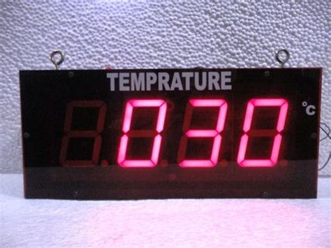 Temperature Indicator Inch Height Display Digit Input V Ac High Performance Durable