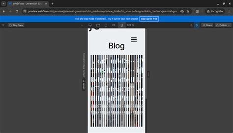Grid Layout Issue On Mobile View Layout Design Forum Webflow