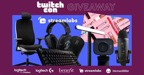 Logitech G On Twitter 🎁 Logitech G Logitechc Streamlabs Hmgaming And Benefitbeauty Have