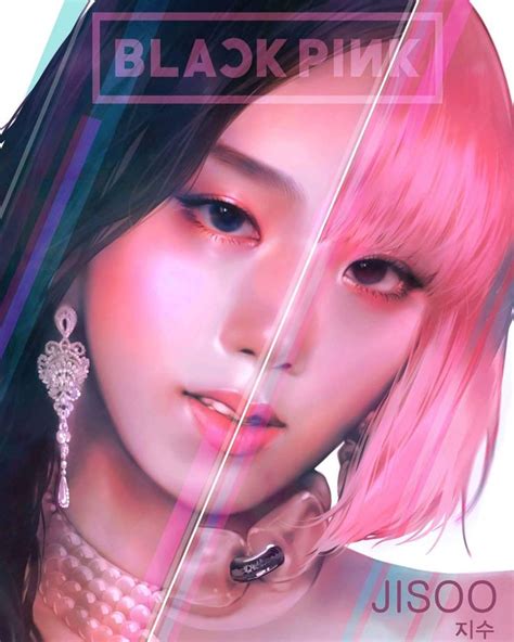 My Fanart This Mv I M Very Shocked With The New Look Of Jisoo Blackpink Is Pretty Savage