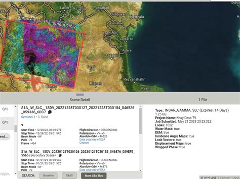 invalid interferograms over armenia and azerbaijan · issue 462 · asfhyp3 hyp3 gamma · github