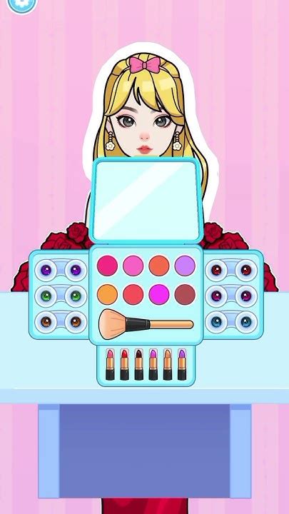 Paper Dool Diary Dress 👗 Shorts Barbie Makeup Dools Youtube