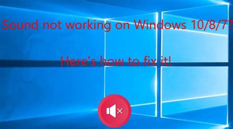 Solved Windows Sound Not Working Driver Easy