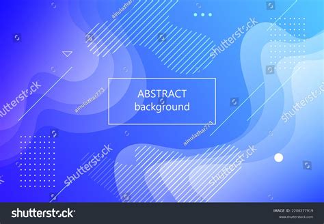 Abstract Blue Gradient Dynamic Wavy Fluid Stock Vector Royalty Free 2208277919 Shutterstock