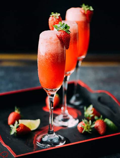 Strawberry Gin Champagne Cocktail At Steve Bushnell Blog