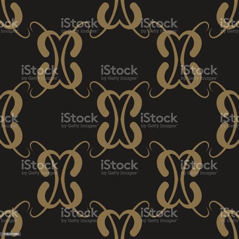 장식 장식 패턴 벽지 질감 우아한 배경 패턴 샘플 템플릿입니다 블랙과 골드 색상 직물 예술 작품 포스터 및 벽지용 0명에 대한