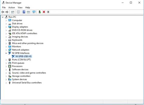 Solved Instruments Do Not Show Up Anymore Using The Gpib Usb Hs Ni