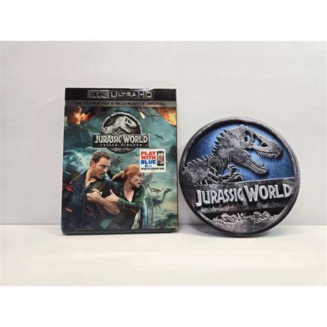 Jurassic World Blu Ray Bundle Set Jurassic World Collectors Tin