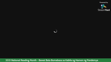 2021 National Reading Month Bawat Bata Bumabasa Sa Kabila Ng Hamon Ng