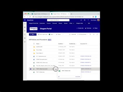 Tonys Top Tips Creating Permanent Links To Documents In Sharepoint Online Using The Document