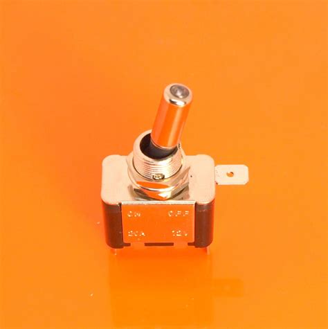 Position SPST ON OFF Toggle Switch With White LED Way Components