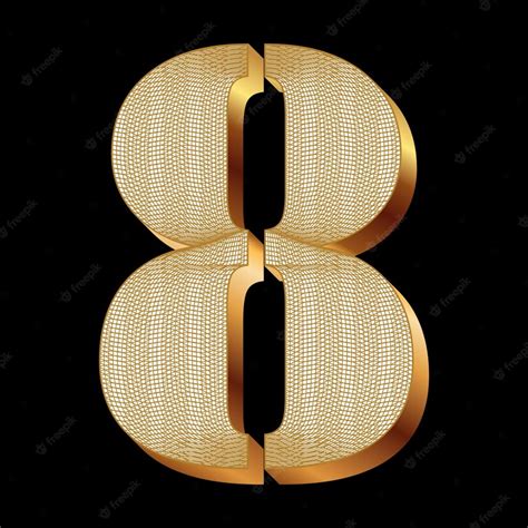 Premium Vector 8 Numeric Vector Guilloches Design Used T Cheque Money