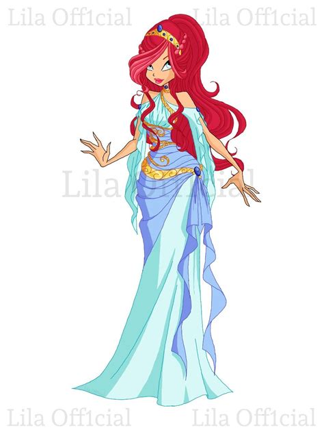 Elegant Royal Attire For Winx Club Oc Airis
