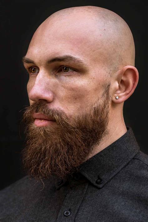 Full Beard Shaved Head