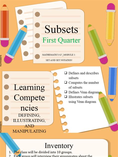 Q1 W1 Day5 Grade 7 Sets Pdf Set Mathematics Subset
