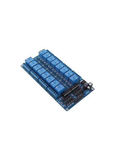 16 Channel 12V Relay Module 12V 250VAC 10A With Optocoupler Protection