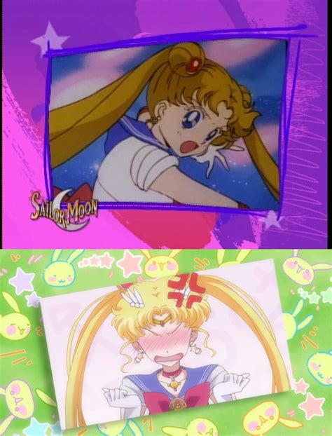 Dic Border Vs Sailor Moon Crystal Border Sailor Moon News