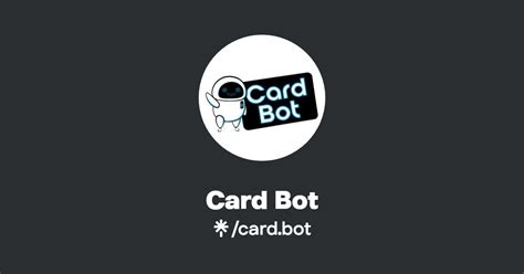 Card Bot Instagram Facebook Tiktok Linktree