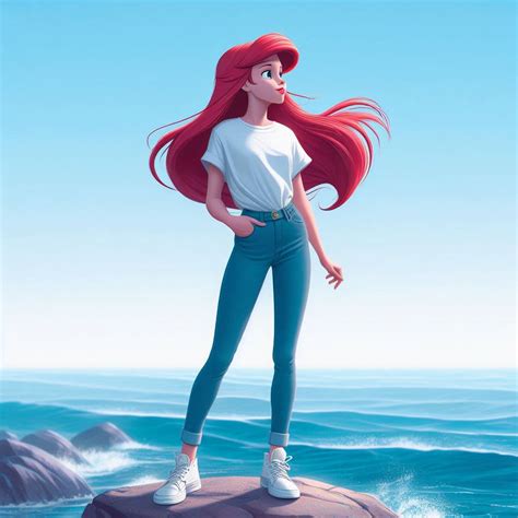 Ariel Going Casual 7 By Josephs Arts Ai On Deviantart