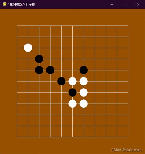 基于python的博弈树搜索人机交互五子棋人工智能实验python五子棋ai Csdn博客