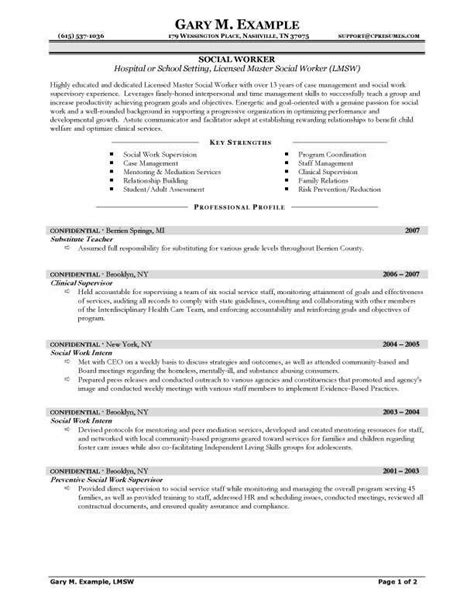 Resume For Social Work Excellent Social Work Resume Objective Statement